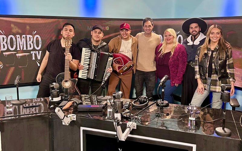 Tomás Zacarías visitó “Volverme Loco” en Bombo TV | Bombo TV